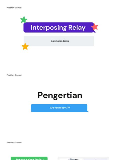 Interposing Relay Pdf