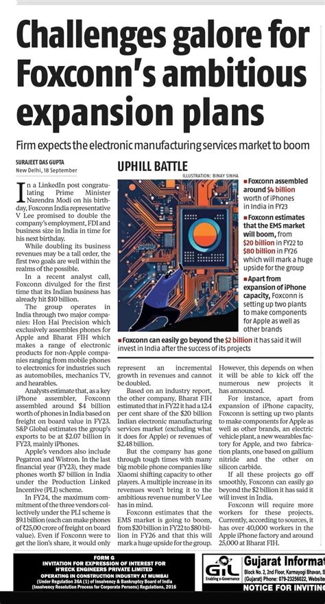 Surajeet Das Gupta On Linkedin Can Foxconn Double Its Business In