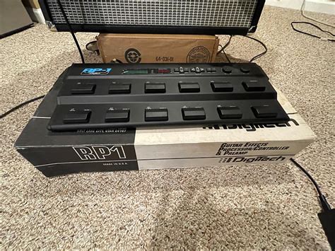 Digitech Rp 1 1994 Black Reverb