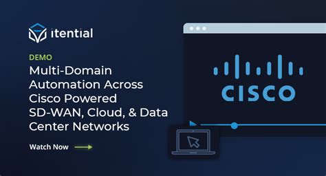 Itential Partners Multi Domain Automation Across Cisco Powered Sd Wan