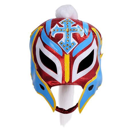 Rey Mysterio Red Blue Yellow Replica Mask Pro Wrestling Fandom