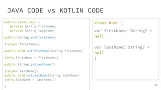 Java vs kotlin | PPTX | Programming Languages | Computing