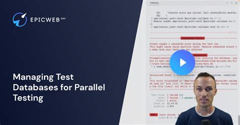 Managing Test Databases For Parallel Testing Epic Web Dev