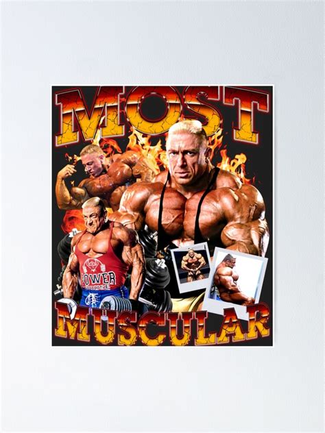 Poster « Markus Rühl Par Barbellclothing Redbubble