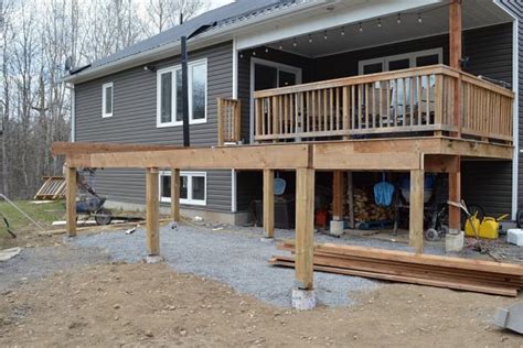 How To Frame A Deck Posts Beams And Joists The Vanderveen House