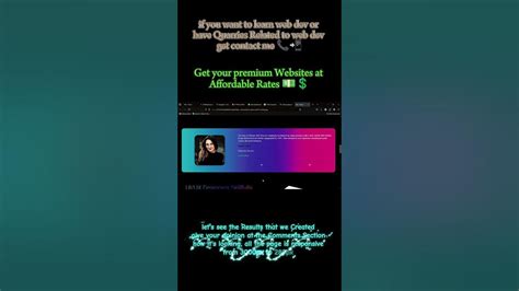 Portfolio Website For Agency Coding Codewithbitwizards Youtube