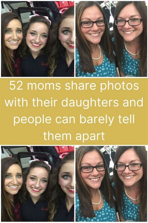 52 Moms Share Photos With Their Daughters And People Can Barely Tell