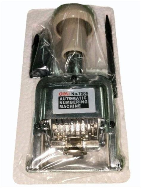 Deli Automatic Numbering Machine Model Namenumber 7506 At ₹ 1012