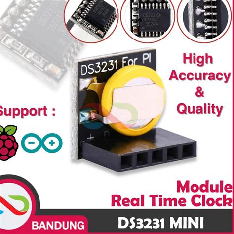 Jual Harga Kompetitif DS3231 MINI RTC RASPBERRY PI ARDUINO REAL TIME CLOCK MODULE Shopee
