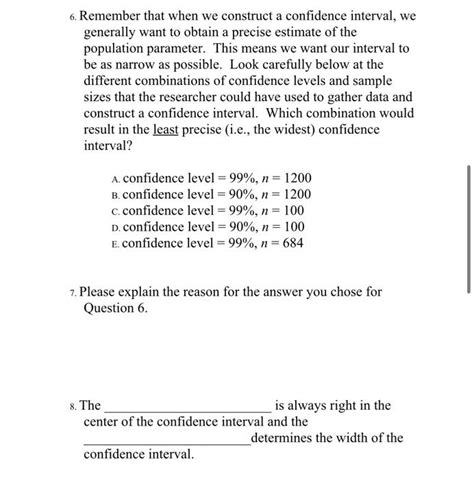 Solved Part 1 More Practice Constructing And Interpreting