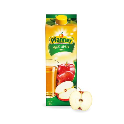 Buy Pfanner 100 Apple Juice Classic Fruit Juice No Added Sugar 2l