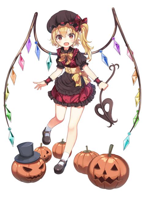Otomo No Sachi Flandre Scarlet Touhou Commentary Highres 1girl O