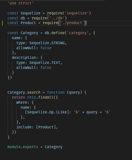 Javascript Sequelize Class Method Works On One Model But Not The Other Stack Overflow