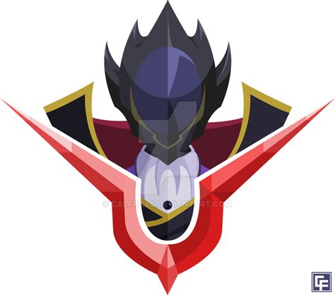 Lelouch Zero Code Geass By Calfrills On Deviantart