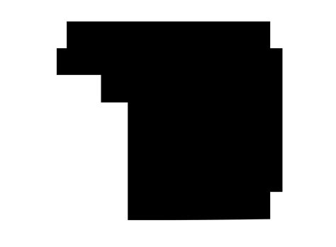 Mono Blocky Bitmap Number One 1 Graphic By Graphicsbam Fonts · Creative