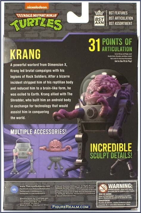 Krang Bubble Walker Bst Axn Teenage Mutant Ninja Turtles Loyal