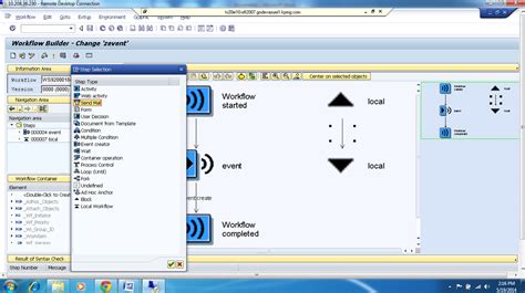 An Sap Consultant Sap Workflow Local Workflow Step Type And Event Creation