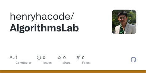 Github Henryhacodealgorithmslab