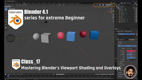 Class:17 | Mastering Blender's Viewport Shading and Overlays : Beginner's Guide (2024 Tutorial ...