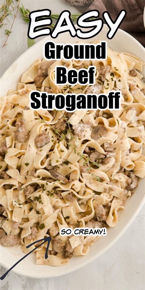 Easy Beef Stroganoff Artofit