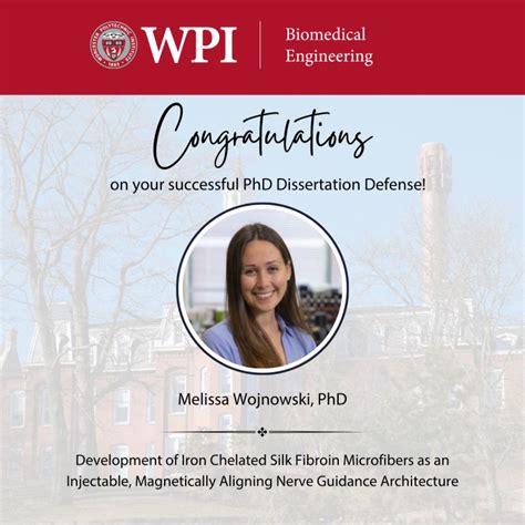 Wpibme Wpi Phddefense Neuroregeneration Wpi Biomedical