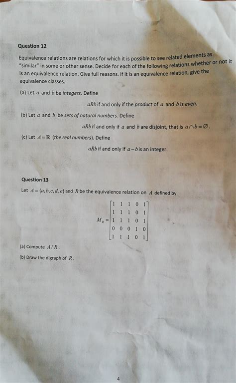 Solved Question 1 Prove The Following Statements Using