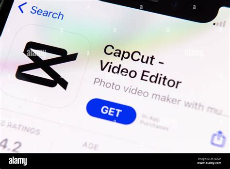 Closeup Capcut App Formerly Known As Viamaker Chinese Jianying In