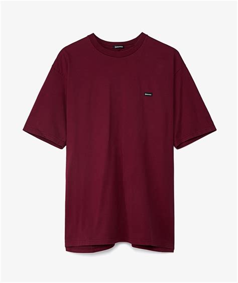 Burgundy Undercover Small Logo Basic T Shirt Svd Uae