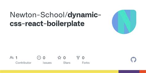 Github Newton School Dynamic Css React Boilerplate