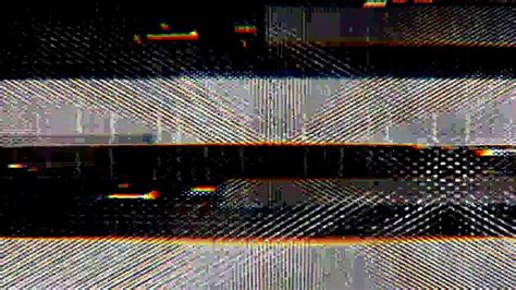 Minutes Glitch TV Static LOFI Overlay Background Free Stock Footage Archive