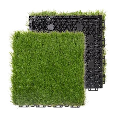 New Design Interlock Artificial Grass Mat Buy Grass Matartificial