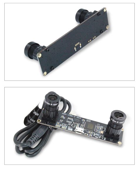 1m pixel cmos sensor ov9732 hd dual lens 3d synchronous face