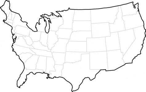 Us Map Vector At Getdrawings Free Download