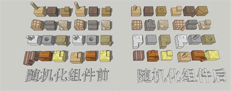 Ene Randomize Components 随机化组件 Sketchup坯子库