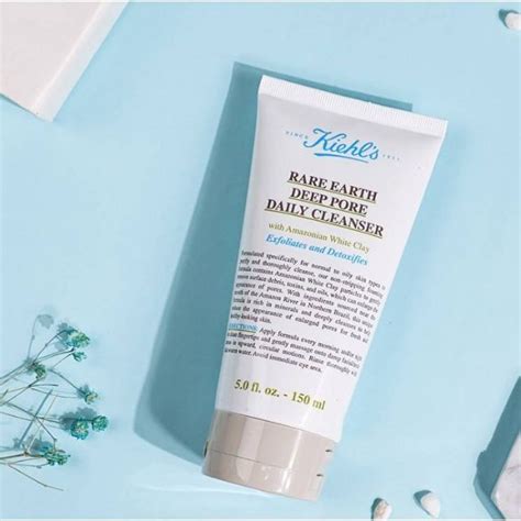 Kiehls Rare Earth Deep Pore Daily Cleanser Shopee Philippines