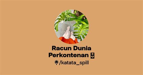 Racun Dunia Perkontenan 🍓 Linktree