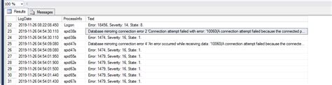 Sql Server Database Mirror A Connection Attempt Failed Because The Connected Party Did Not