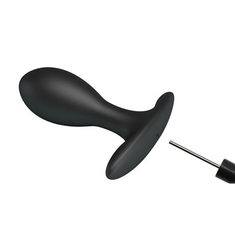 Inflatable Anal Plug Black Hush Adult Boutique Store
