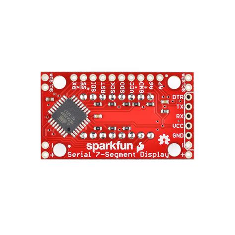 sparkfun 7 segment serial display white