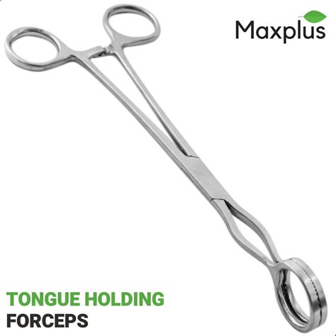 Collin Tongue Holding Forceps 85 Inches Stainless Steel