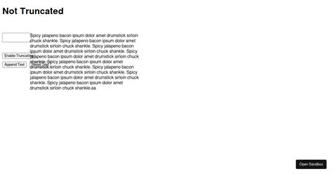 Use Clamp Text Example Forked Codesandbox