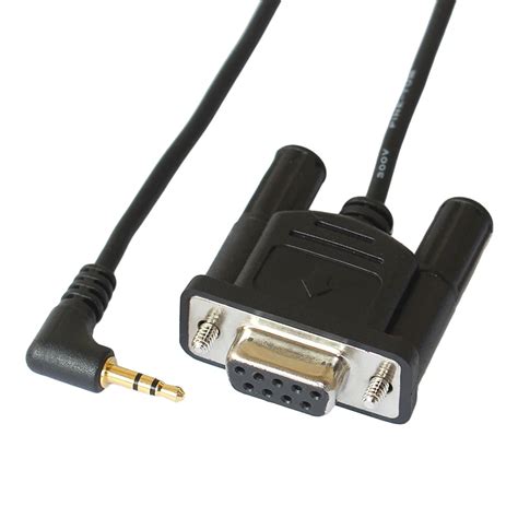 Rs232 Db9 Female To Stereo 25mm Plug Male Jack Cable For 2820 Radio
