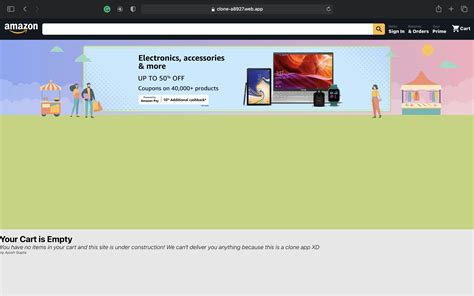 Github Ayushgmlamazon Clone This Is My Very First Web Application