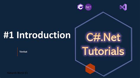 Part Introduction C Net Tutorials For Beginners Experienced NehanthWorld YouTube