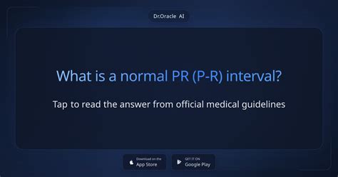 What Is A Normal Pr P R Interval