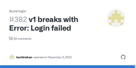 V Breaks With Error Login Failed Issue Azure Login Github
