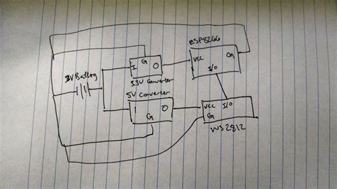 Microcontroller Battery Power To 5v Led Strip And 3 3v Controller