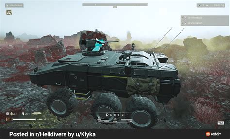 New Apc Vehicle Leaked R Helldiversuncovered