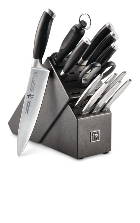 Henckels Stainless Steel Forged Generation Knife Block Set Ergonomic