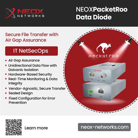 Neoxnetworks Packetroo Datadiode It Ot Security Secure Filetransfer Airgap Assurance